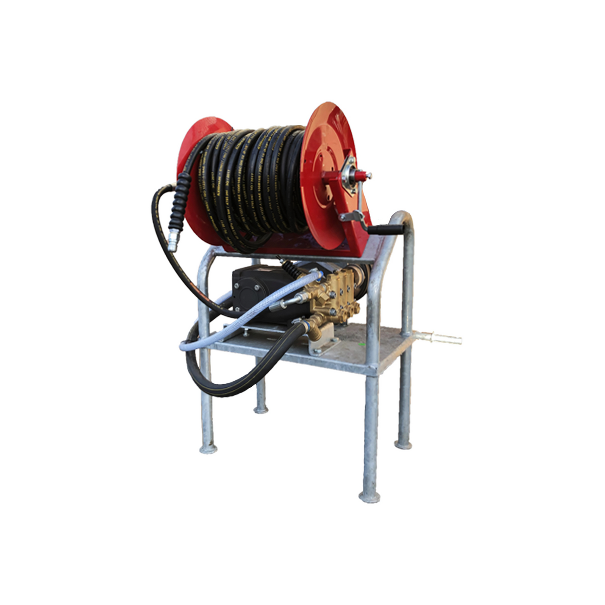 PTO Gearbox Pressure Washer with Reel - 25 LPM 250 Bar Hawk Pump – EMKO ...