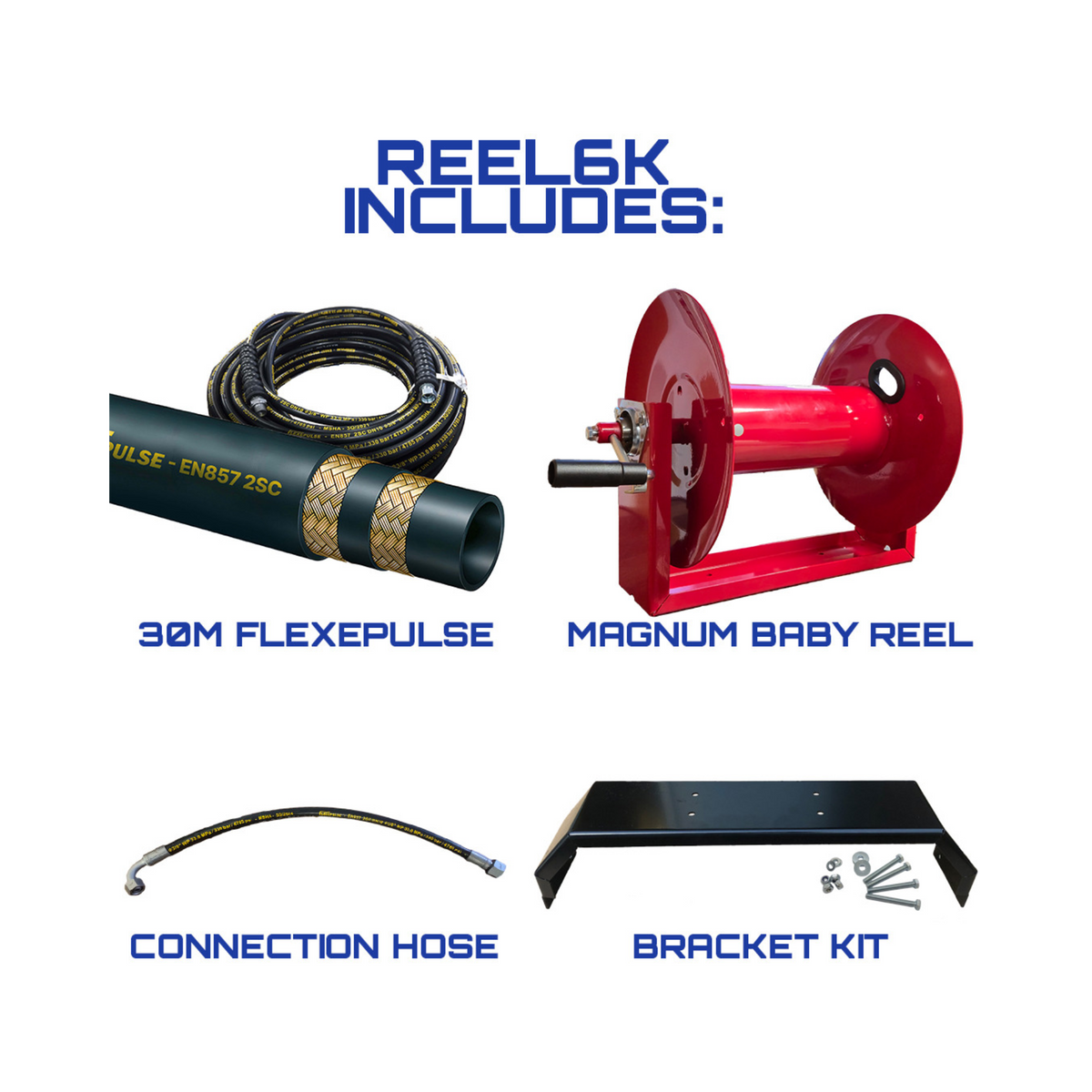 Magnum 30Mtr Reel Kit for Trolly Frame – EMKO Industrial