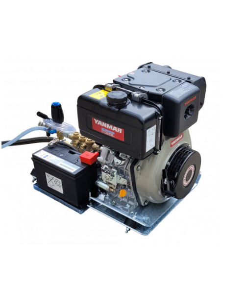 Yanmar L100 Skid Plate Diesel Pressure Washer – EMKO Industrial